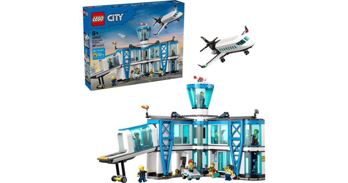 LEGO® CITY 60502 Letisko s lietadlom | Legenio - Specialista na ...