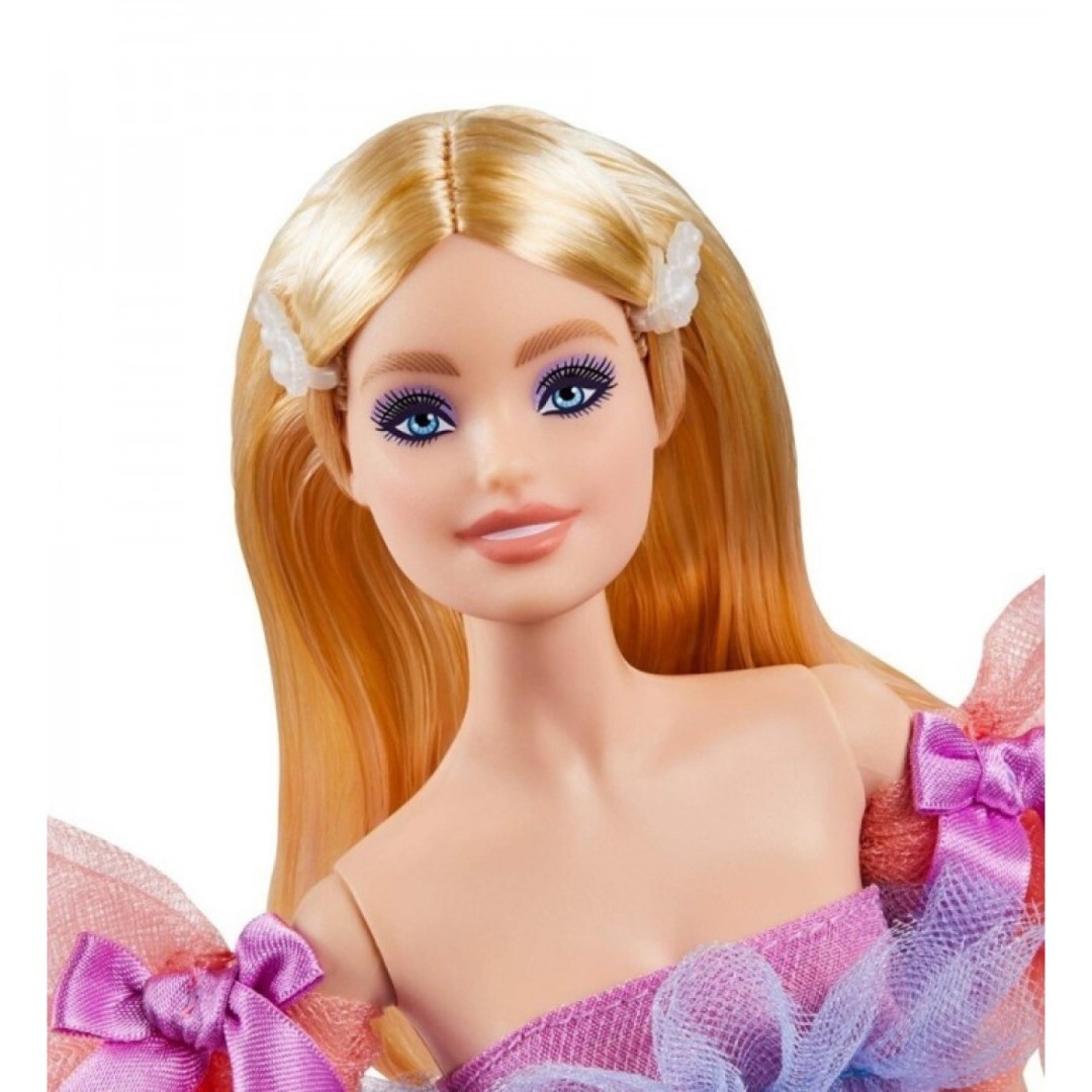 Barbie Sběratelská Narozeninová s tylovými volánky, Mattel GTJ85 ...