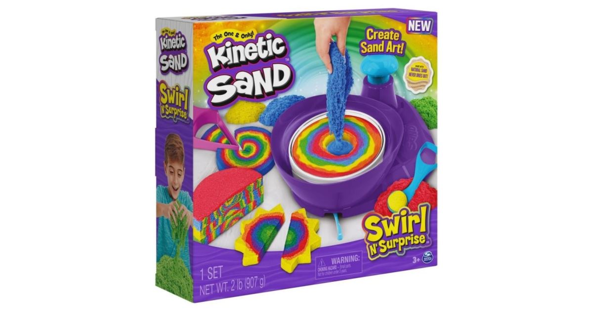 Spin Master Kinetic Sand Duhový kolotoč | Legenio - Specialista na ...