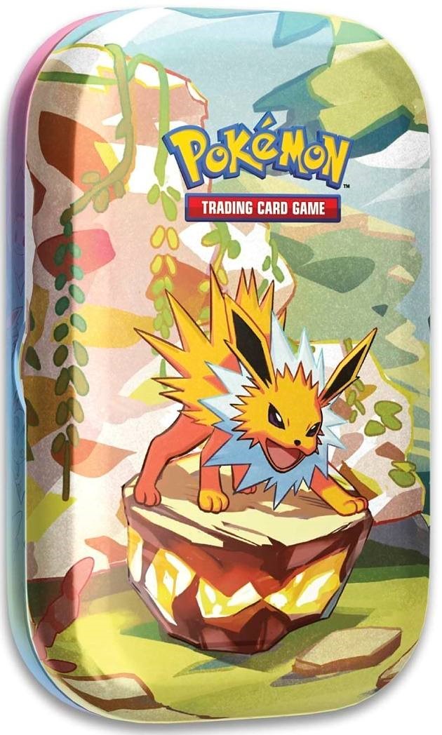 Pokémon TCG: Scarlet & Violet Prismatic Evolutions Mini Tin JOLTEON ...