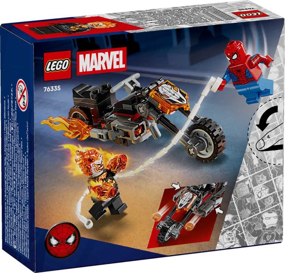 LEGO® Marvel 76335 Spider-Man vs. Ghost Rider na motorce | Legenio ...